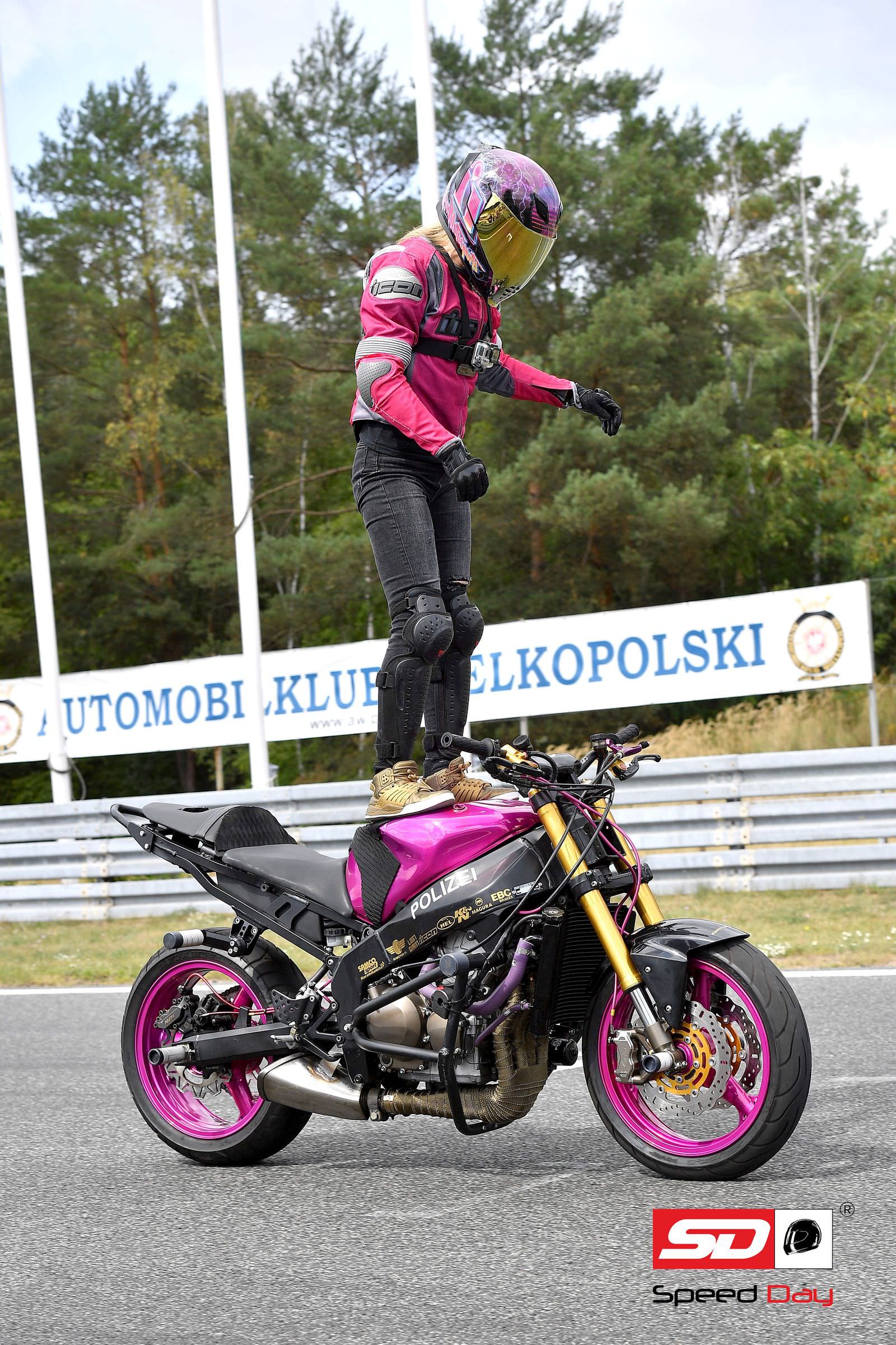 Stunt Show at the biggest Race Track in Poland – Ewa Stunts